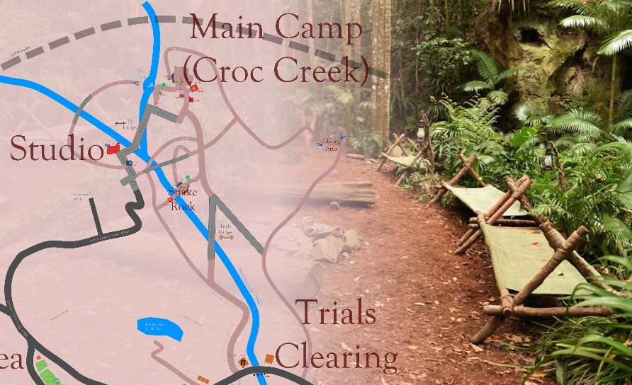 I'm A Celebrity CAMP MAP and more secrets: Where Is I'm A Celebrity ...